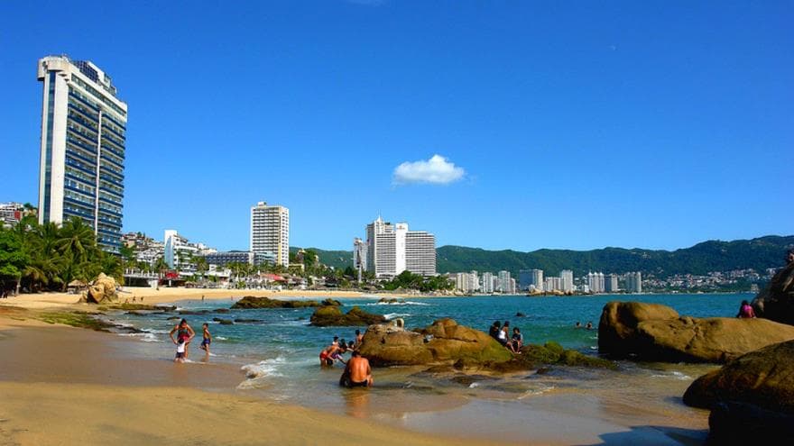 Playa Condesa en Acapulco